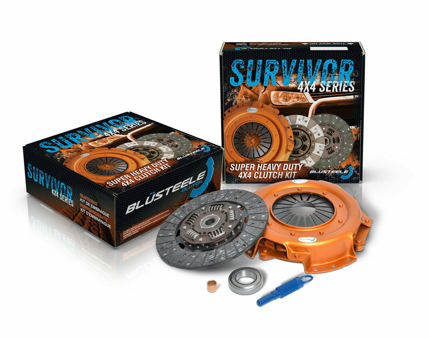 Survivor X Heavy Duty Clutch Kit For Isuzu Dmax Dmax TF 3.0l 4JJ1 2012- 5 Speed - Blusteele